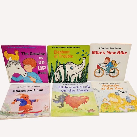 Other | 6 A First Start Easy Reader Kids Learning Books Skateboard Fun ...